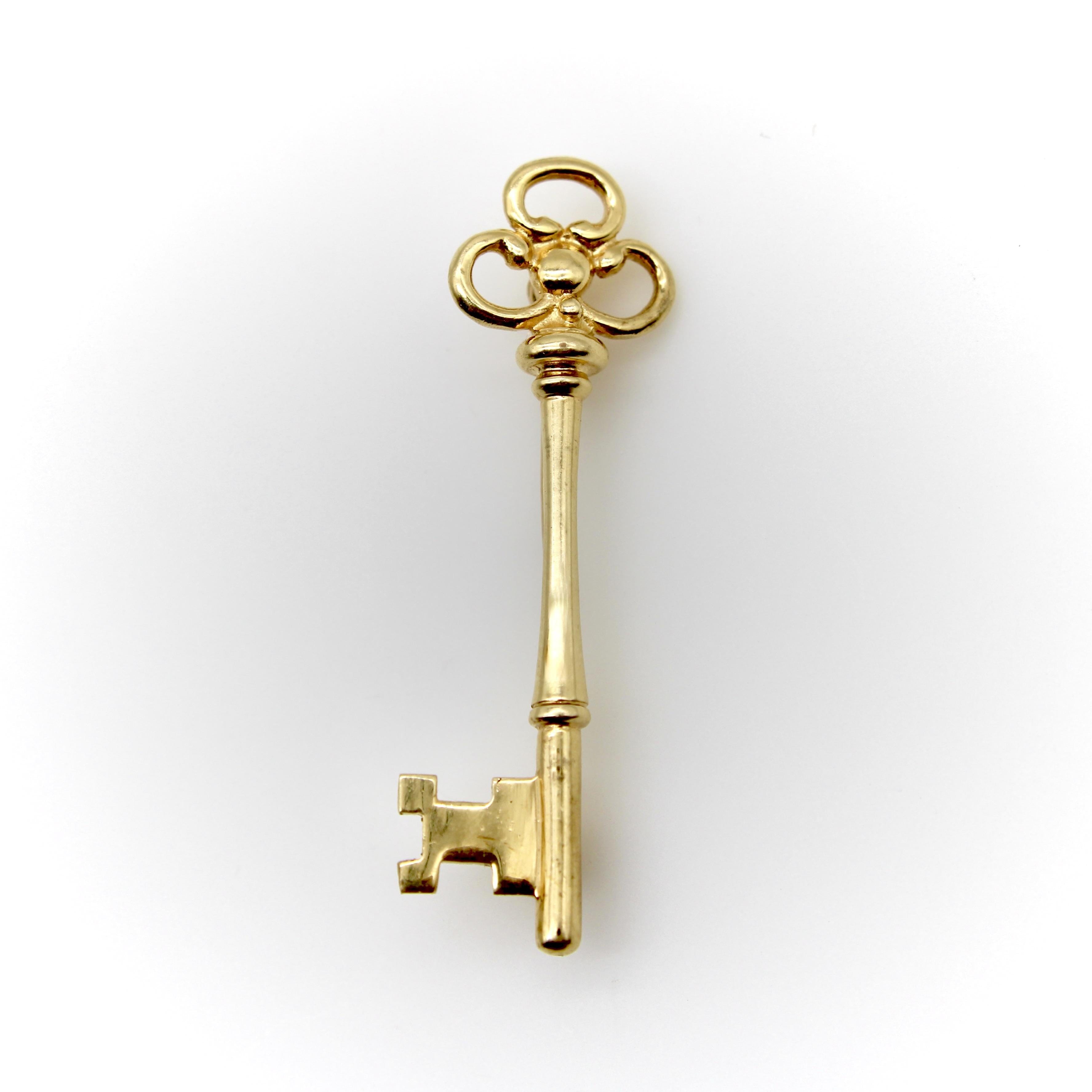 Vintage 14K Gold Tiffany & Co. Key Brooch | Kirsten's Corner – Kirsten ...