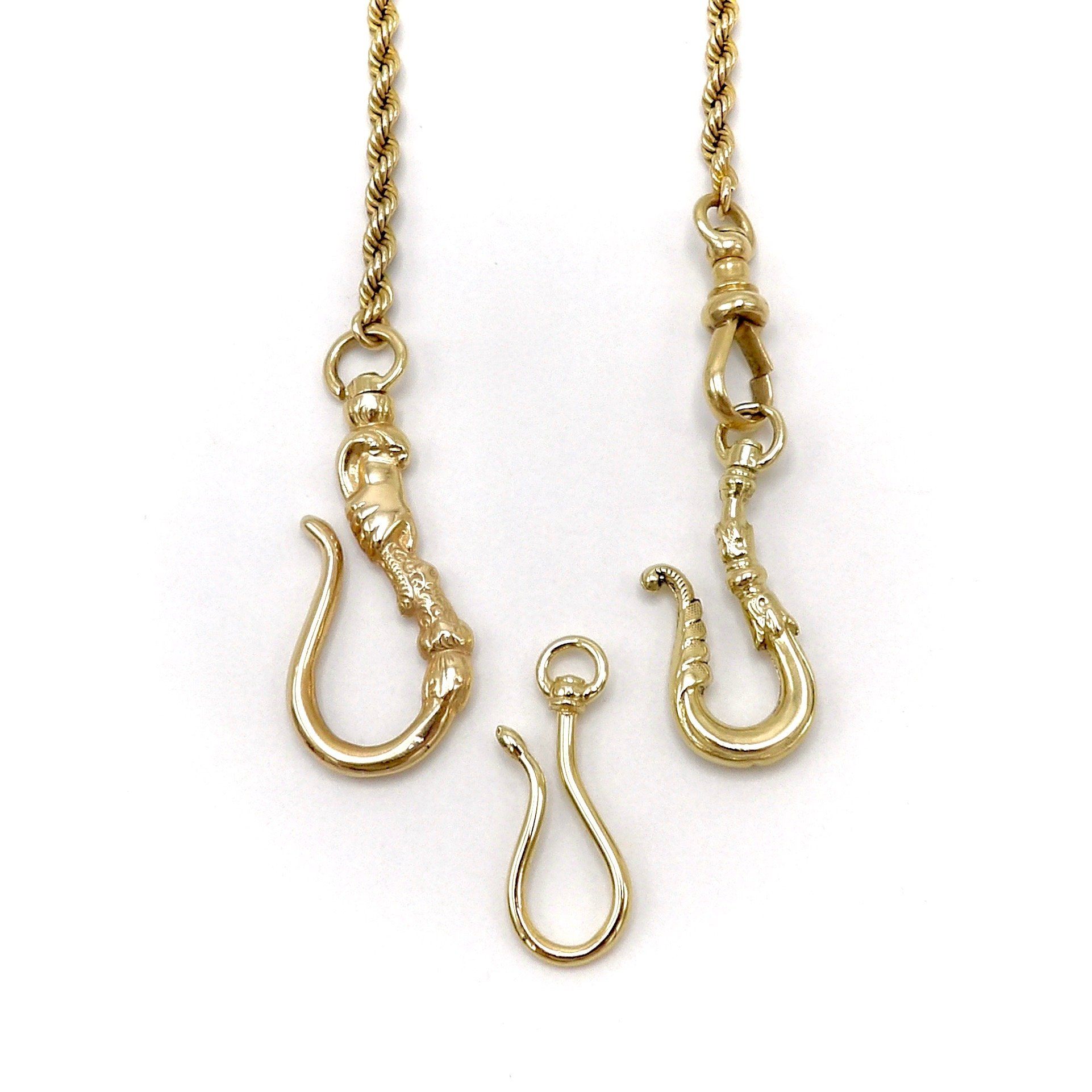 Signature 14K Gold Victorian Inspired Small Hook | Kirsten's Corner ...