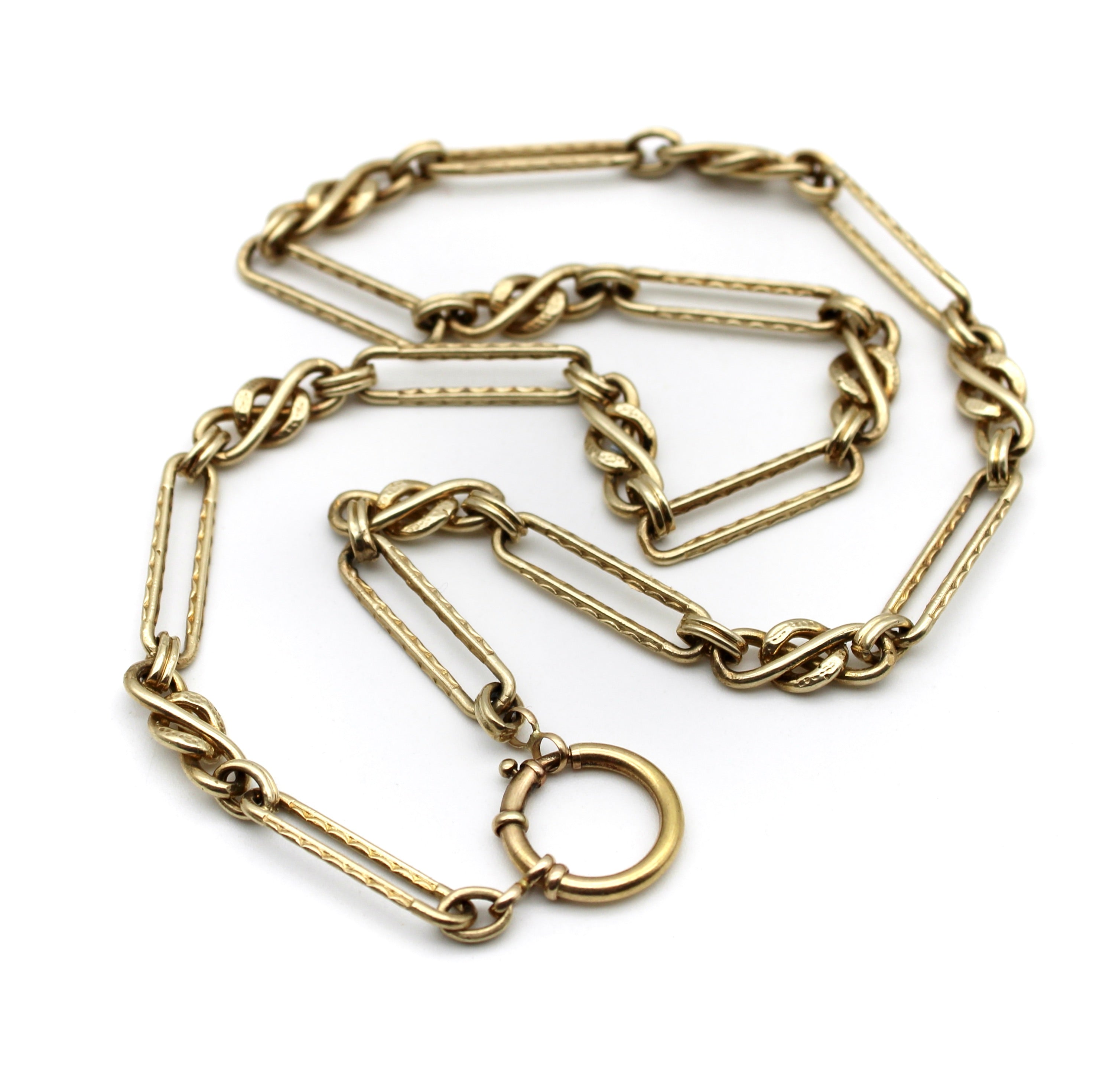 Signature Victorian Inspired 14K Gold Fancy Chain | Kirsten's Corner ...